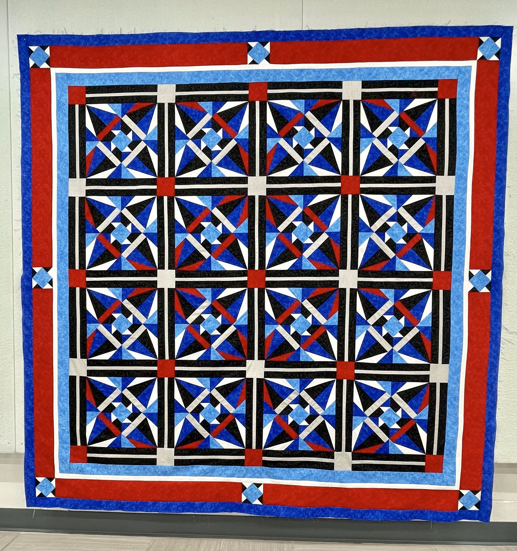Bursting in Air- A Quilt of Valor, WV Fundraiser | Bolts and Quarters ...